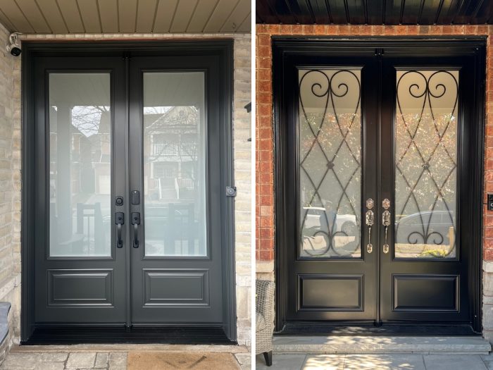Exploring Glass Inserts for Your Steel or Fiberglass Front Doors