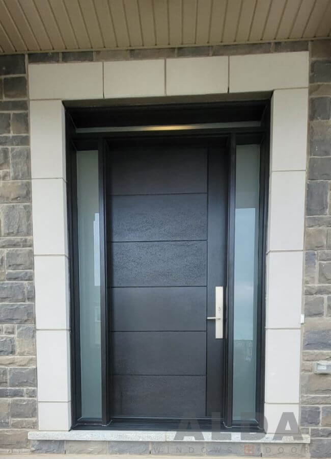 Black Entry Doors | Single and Double Entry Doors ️ ALDA Doors