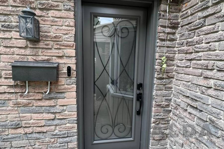 Grey Entry Doors ☑️ Alda Grey Front Doors